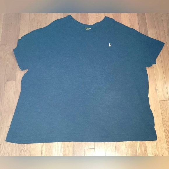 Ralph Lauren | Shirts | Vintage Ralph Lauren Mens 4xb Tshirt Marl Black ...